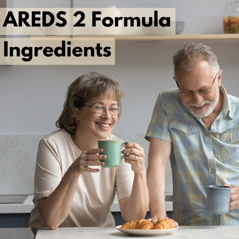 AREDS 2 Formula Ingredients & Dosages – Basic Health Brands Inc.