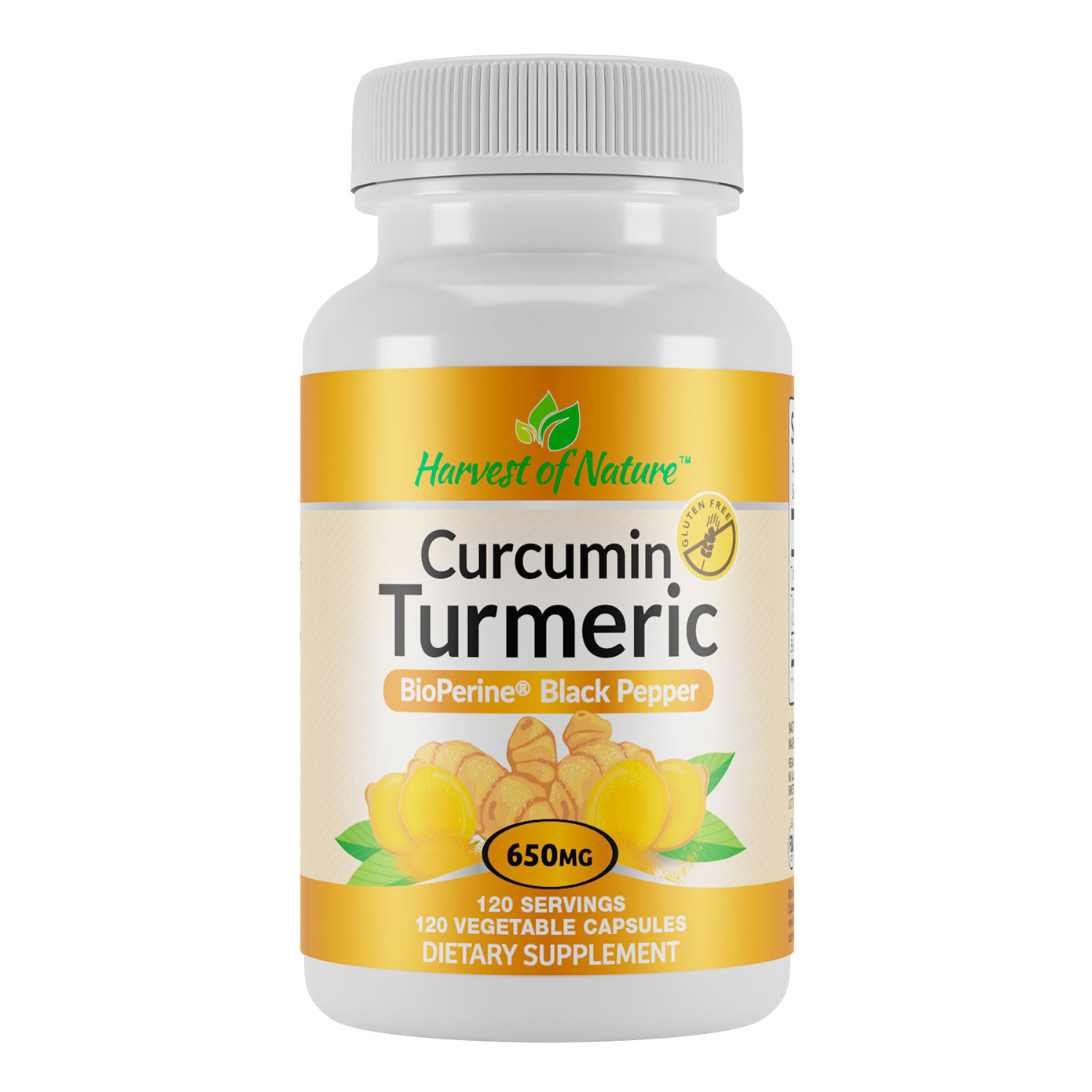 Harvest of Nature® Turmeric with Curcumin – Basic Health Brands Inc.