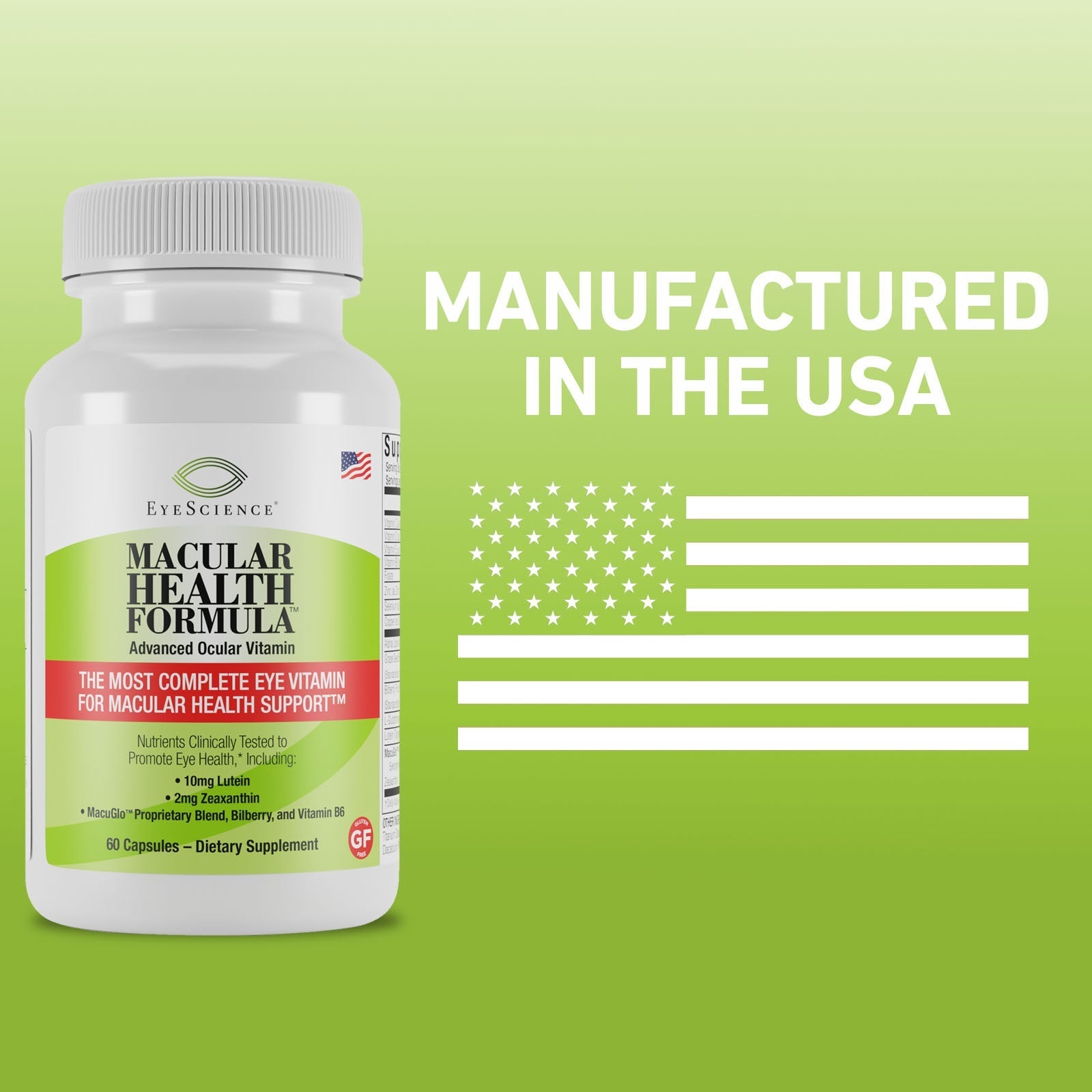 EyeScience® Macular Health Formula – Advanced AMD Supplement – Basic ...